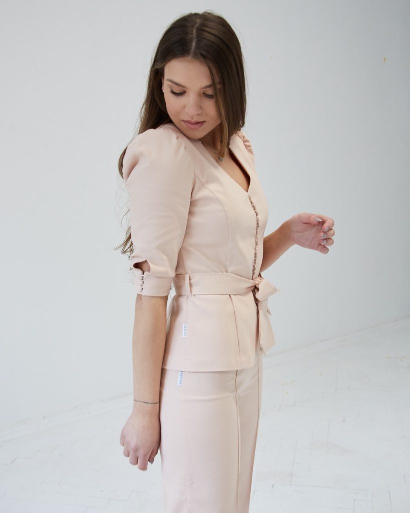 Ela top with buttons - sandee.store